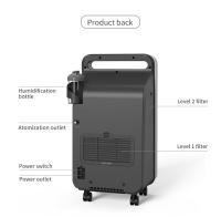 China 5lt Oxygen Concentrator,Air Filtration 5L Remote Control Oxygen Concentrator Medical Grade LCD Screen for sale