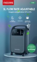 China Portable LCD Display 5L High Concentration Medical Grade Household Oxygen Generator Suitable For The Elderly And Childre for sale