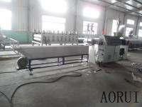 China Recycled Water Ring Granule Single Screw Extruders For Waste Flakes for sale