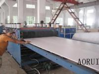 China PVC WPC Foamed Board Extrusion Line 1220mm Width for Decorative Business Plate for sale