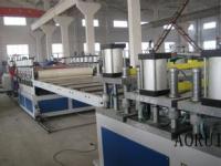 China WPC Foam Sheet Extruder 1220mm Width for Furniture Cabinet Building Template Board for sale