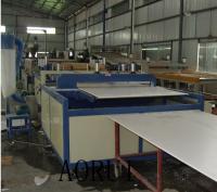 China PVC Building Foam Board Machine 1220mm Width Kitchen Foamed Board Extrusion Line for sale
