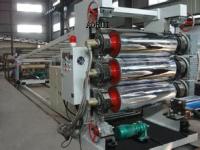 China Multilayer Hollow Plastic Sheet Extrusion Line for Cups , PP / PE Box Sheet Extruder for sale