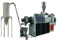 China PVC Hot Cutting Plastic Granules Machine with 80-800kg/h Capacity and 2-3mm Pellet Size for Recycling for sale