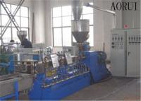 China PET Crush Wash Scraps Pellet Twin Screw Extruder for sale