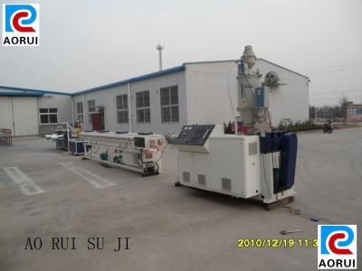 China PVC Pipe Extrusion Machine Double Screw PLC Control 60-120KW CE UL CSA for sale