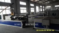 China Conical Twin Screw PVC Plastic Profile Extrusion Line Fullly automatic for sale