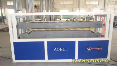 China PVC Decoration Pinch Plate Profile Extrusion Machinery 65mm Twin Screw Extruder for sale