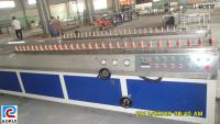 China Conical Twin Screw PVC Plastic Profile Extrusion Line Fullly automatic for sale