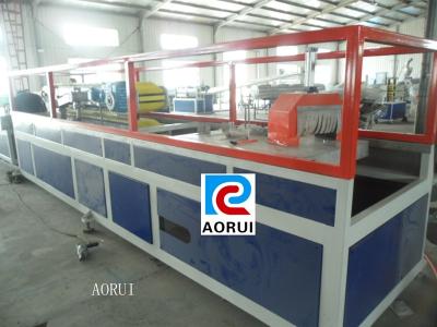China WPC Lounge Plastic Profile Production Line , WPC Settee Plastic Profile Extrusion Line for sale