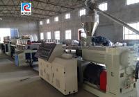 China WPC Foam Board Extrusion Machine , Composite Wood Plastic Extruder Machine for sale
