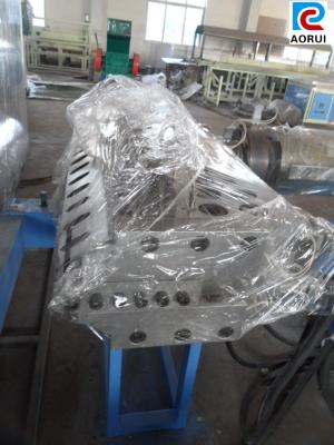 China High Output Wood Plastic Extrusion Line for Contruction Template Kitchen Plate for sale