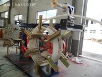 China PP / PE Plastic Drainage Pipe Production Machinery , PP / PE Single Screw Extruder for sale