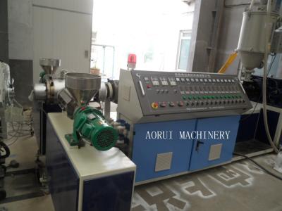 China High Efficiency Plastic Pipe Extrusion Line , PPR SIngle Screw Pipe Extrusion Machinery for sale