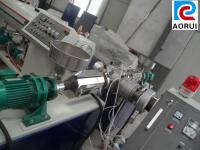 China PP / PE Sprial Pipe Plastic Extrusion Equipment For Sewage Treatment for sale