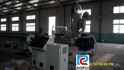 China Garden Plastic Pipe Extrusion Line PVC Twin Screw Extrusion Machine for sale