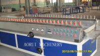 China Automatic PVC Window Profile Extrusion Line with 80-400 Kg/h Capacity and 18.5-75 kW Power for sale