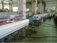 China High Output PE Pipe Extrusion Line Twin Pipe Single Screw Extruder Machine for sale