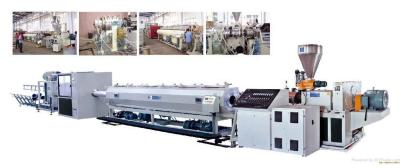 China PVC Pipe Extrusion Machine 16-800mm Double Screw Pipe Making Line for Irrigation for sale