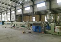 China Water Plastic Pipe Extrusion Line , Pe Ppr Pp Plastic Pipe Extruder Making Machine for sale
