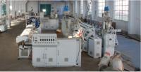 China Double Screw PVC Pipe Making Machine for Plastic PVC Water Pipe Production line for sale
