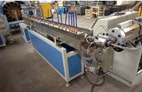 China High Output PVC Plastic Pipe Extrusion Line Single Screw Extruders for sale
