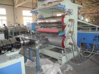 China PE Single Screw Extruder Machine Plastic Sheet Extrusion Line 1220mm Width for sale