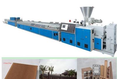 China PVC Celling Panel Plastic Manufacturing Machines With Double Screw Design for sale
