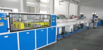 China 16-50mm PP PE PVC Plastic Pipe Making Machine For Drainage Pipe / Cable for sale