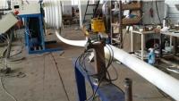 China Drainage Pipe Making Machinery , PE Corrugated Plastic Pipe Manufacturing Machine for sale