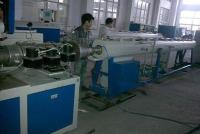 China PE Screw Single Wall Corrugated Plastic Pipe Extrusion Line high speed for sale