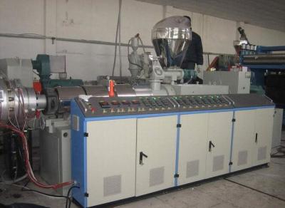 China PVC Pelletizing Conical Twin Screw Extruder SJSZ65X132 280-350kg/h 37/45kW for sale