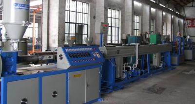 China PLC control PE PPR Water Pipe Plastic Extrusion Machine DIA 16 - 63mm for sale