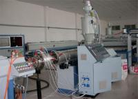 China HDPE Plastic Pipe Extrusion Single Screw Extruder , PE Pipe Production Line For Irrigation for sale