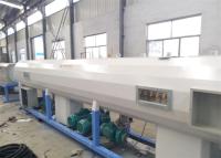 China Single Screw Plastic Pipe Extrusion Line 20 - 630mm PE Pipe Extruder Machine for sale