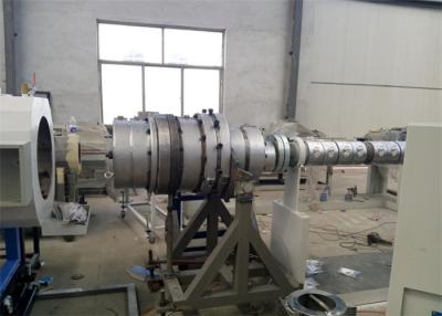 China HDPE Plastic Pipe Extrusion Single Screw Extruder , PE Pipe Production Line For Irrigation for sale