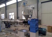 China Single Screw Plastic Pipe Extrusion Line 20 - 630mm PE Pipe Extruder Machine for sale