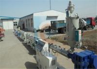 China Stable running Plastic Extrusion Line / Extruder For PE Twin Pipe for sale
