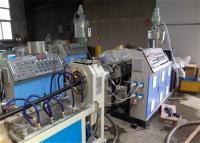 China HDPE Spiral Reinforcing Pipe Plastic Extrusion Line Plastic Pipe Extruder for sale