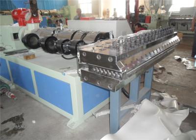 China PVC Foamed Board Extrusion Production Line 80/156 Conical Twin Screw Extruder for sale