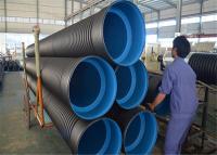 China Corrugated Pipe Twin Screw Extruder , Single Wall Corrugated Pipe Machine for sale