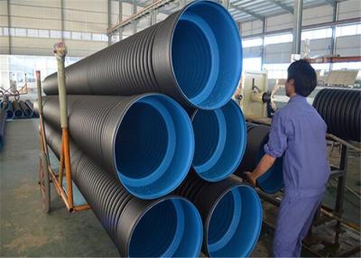 China Corrugated Pipe Twin Screw Extruder , Single Wall Corrugated Pipe Machine for sale