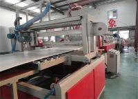 China PVC Crust Foamed Plastic Board Extrusion Line with 1220-1830mm Width and 1-30mm Thickness Capacity for sale