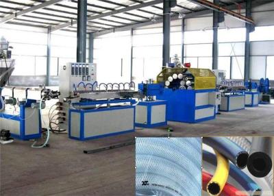 China PVC Fiber Reinforced Soft Pipe Twin Screw Extruder 16-63mm CE ISO9001 for sale