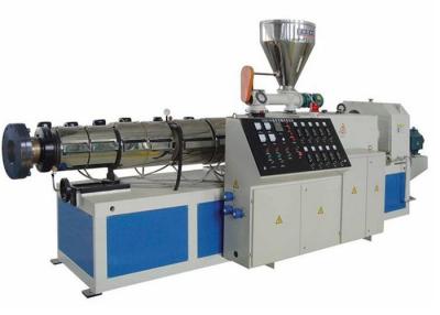 China SJZ Conical Twin Screw Extrusion Machine / Pvc Pipe Extrusion Line for sale