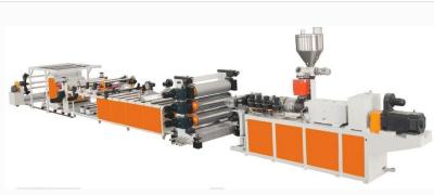 China Double screw PVC PP Hollow Grid Plastic Board Extrusion Line Fully automatic for sale
