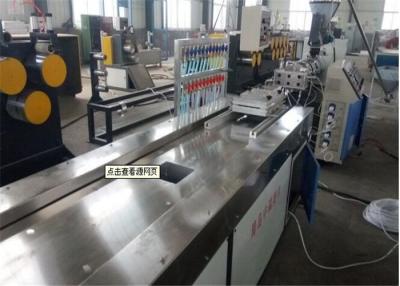 China WPC Profile / PVC Ceiling Panel Double Screw Extruder 380V 50HZ Stable Performance for sale