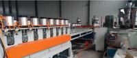 China PVC WPC Board Production Line Construction Board Template Extrusion Machine For Furniture for sale