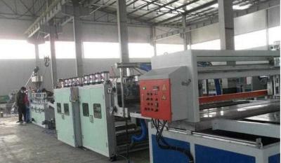 China WPC Door Production Line Composite Wood Furniture Extruder 150-450 kg/h Output for sale
