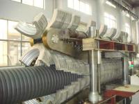 China PVC Double Wall Corrugated Pipe Extruder PP PE PVC Corrugated Pipe Production Line for sale